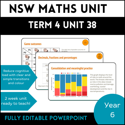 NSW Maths Stage 3 I Year A I Year 5 I Term 4 I Unit 16 - Teacher ...