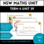 NSW Maths Stage 3 I Year A I Year 5 I Term 4 I Unit 16 - Teacher ...
