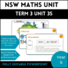 NSW Maths Stage 3 I Year B I Year 6 I Term 3 I Unit 32 - Teacher ...