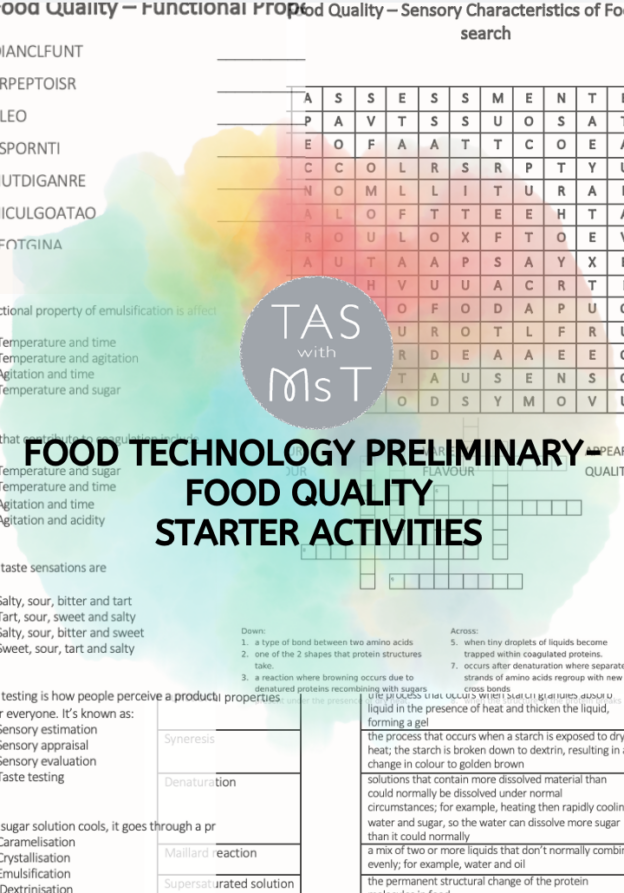 Food Technology Teaching Resources - TPD.edu.au