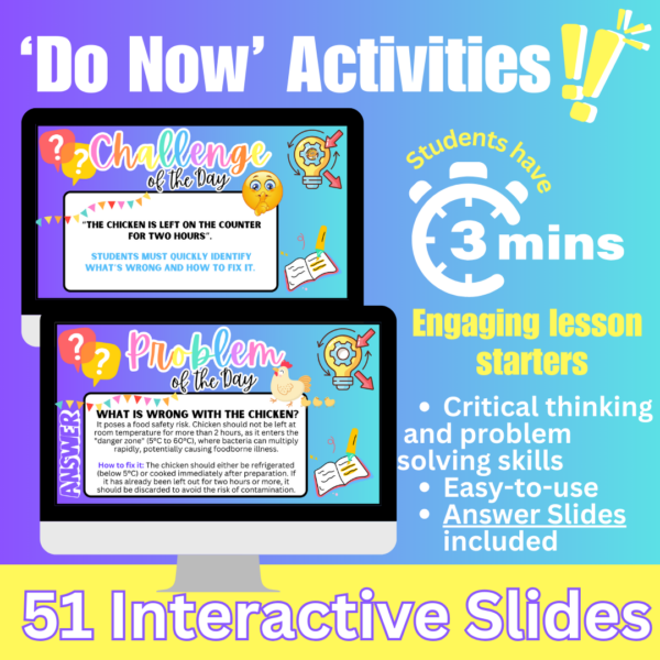 Challenge of the Day – 'Do Now' Activities - Teacher Professional ...