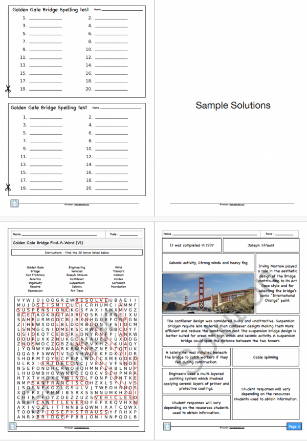 Engineering Case Study - The Golden Gate Bridge - Teacher Professional ...