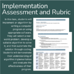 Complete 2 Year Digital Technologies Assessment and Rubric Bundle ...