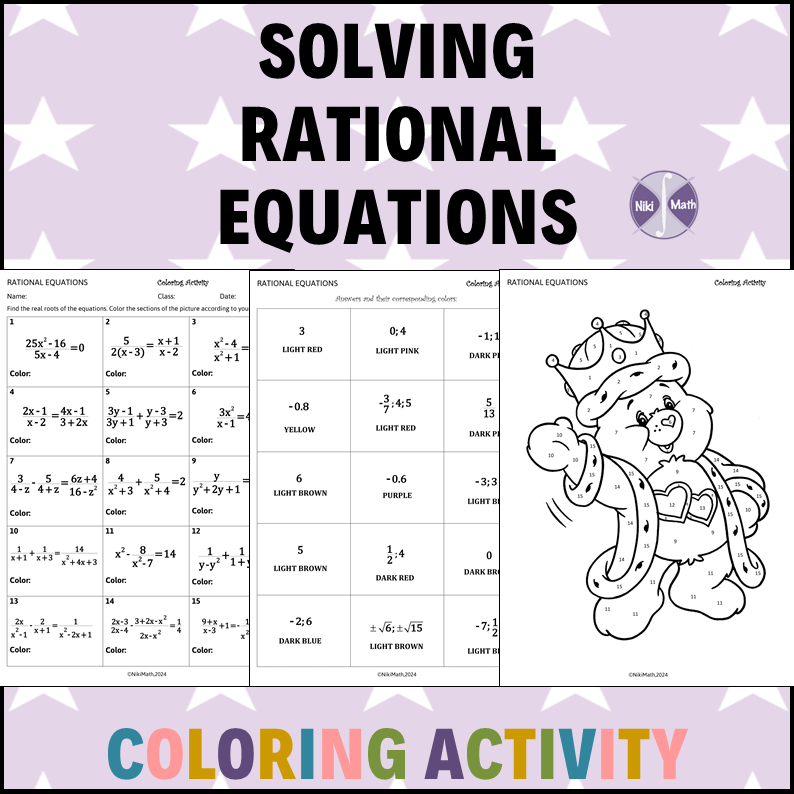 Evaluating Linear Functions Coloring Activity Color By Code Teacher Professional Development