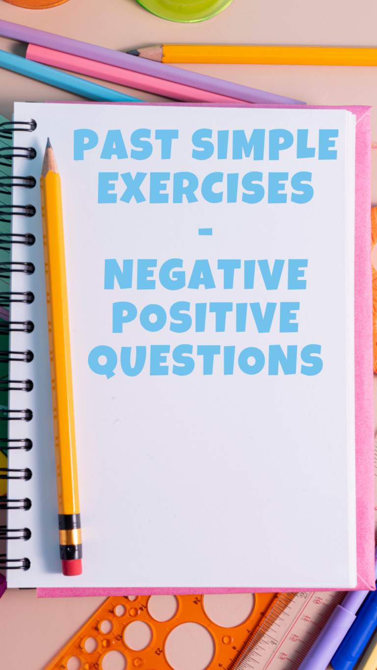 Past Simple (Positive, Negative, Questions) + ANSWERS - Teacher ...