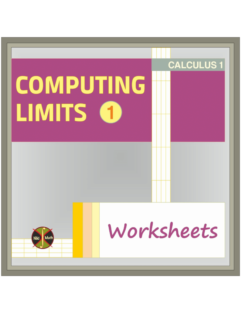 Evaluating Limits of Rational and Trigonometric Functions (2 WS - 16 ...