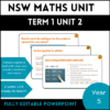 NSW Maths Stage 3 I Year A I Year 5 I Term 3 I Unit 12 - Teacher ...