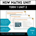 NSW Maths Stage 3 I Year B I Year 6 I Term 3 I Unit 31 - Teacher ...