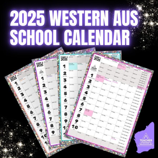 FREE WA Term 4 School Planner 2025 - Teaching Resource