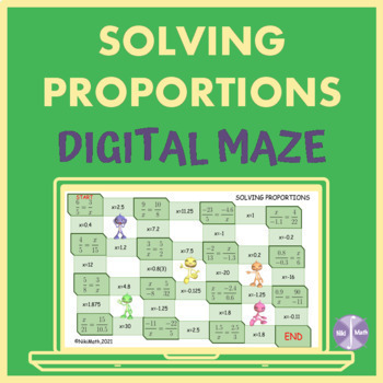 Solving Proportions - Digital Maze - Teacher Professional Development
