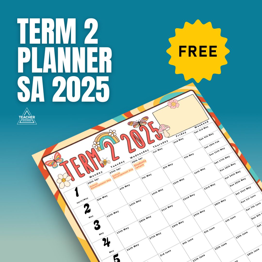 FREE NSW Term 2 School Planner 2025 - Teaching Resource