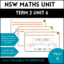 NSW Maths Stage 3 I Year A I Year 5 I Term 3 I Unit 11 - Teacher ...