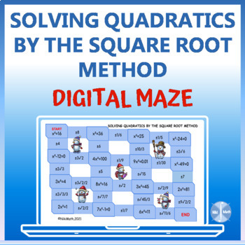 Solving Quadratic Equations by the Square Root Method - Digital Maze ...