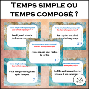 20 cartes à tâches - Le nom / FRENCH GRAMMAR TASK CARDS - Teacher ...