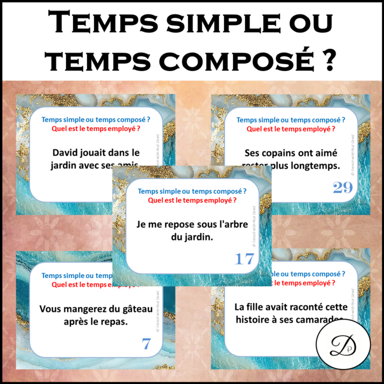 Types de phrases - affiches et cartes à tâches - Teacher Professional ...