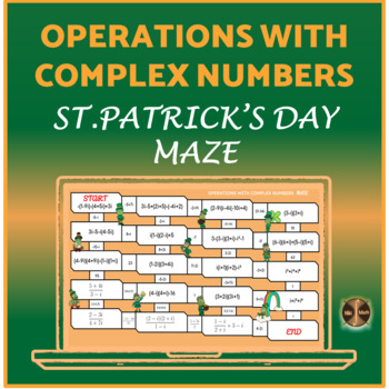 Operations with Complex Numbers - St.Patrick's Day Digital Maze ...