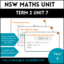 NSW Maths Stage 3 I Year A I Year 5 I Term 3 I Unit 12 - Teacher ...