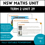 NSW Maths Stage 3 I Year B I Year 6 I Term 3 I Unit 34 - Teacher ...