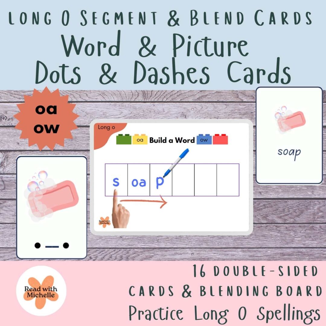 Long E 'ee' and 'ea' Blend and Segment Word Cards and Board Set ...