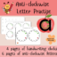 Anti-Clockwise Letter Practice o, c, a, d, g, q - Teacher Professional ...