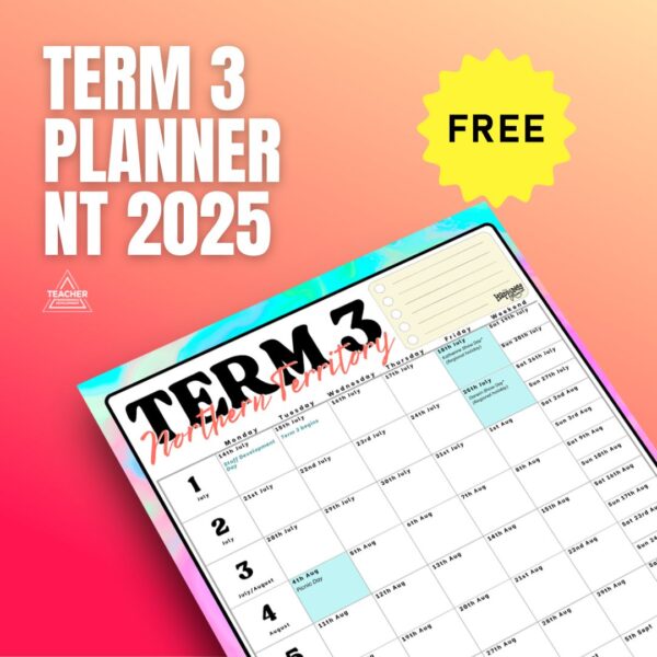 Free School Term Planner - Teacher Professional Development