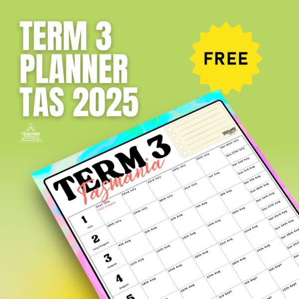 Free School Term Planner - Teacher Professional Development