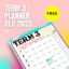 FREE QLD Term 3 School Planner 2025 - Teaching Resource