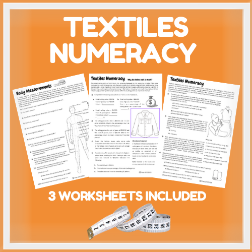 Textiles Numeracy Activities - Teacher Professional Development