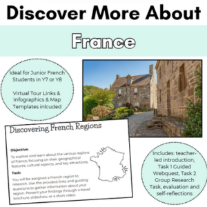 Exploring France's Regions - Cultural & Geography Discovery Unit ...