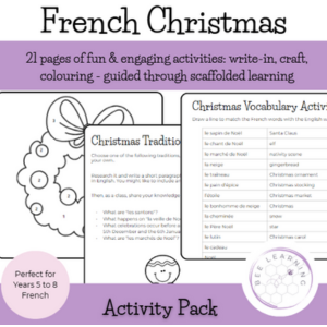Christmas In France - French Christmas Activity Pack - Teacher ...