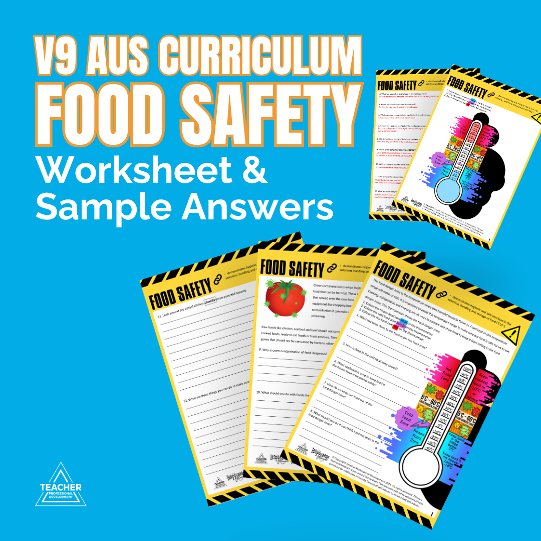 Food Safety Worksheet