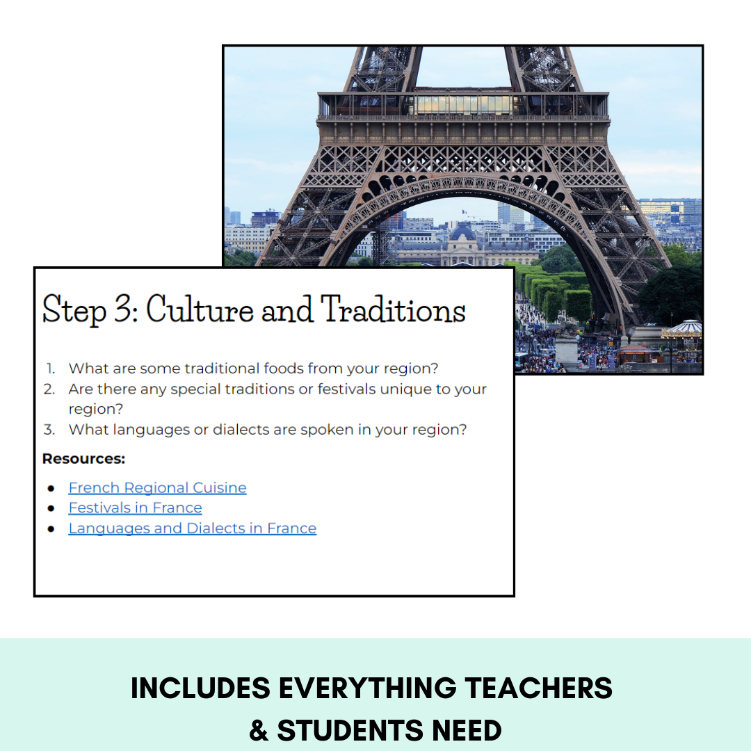 Exploring France's Regions - Cultural & Geography Discovery Unit ...