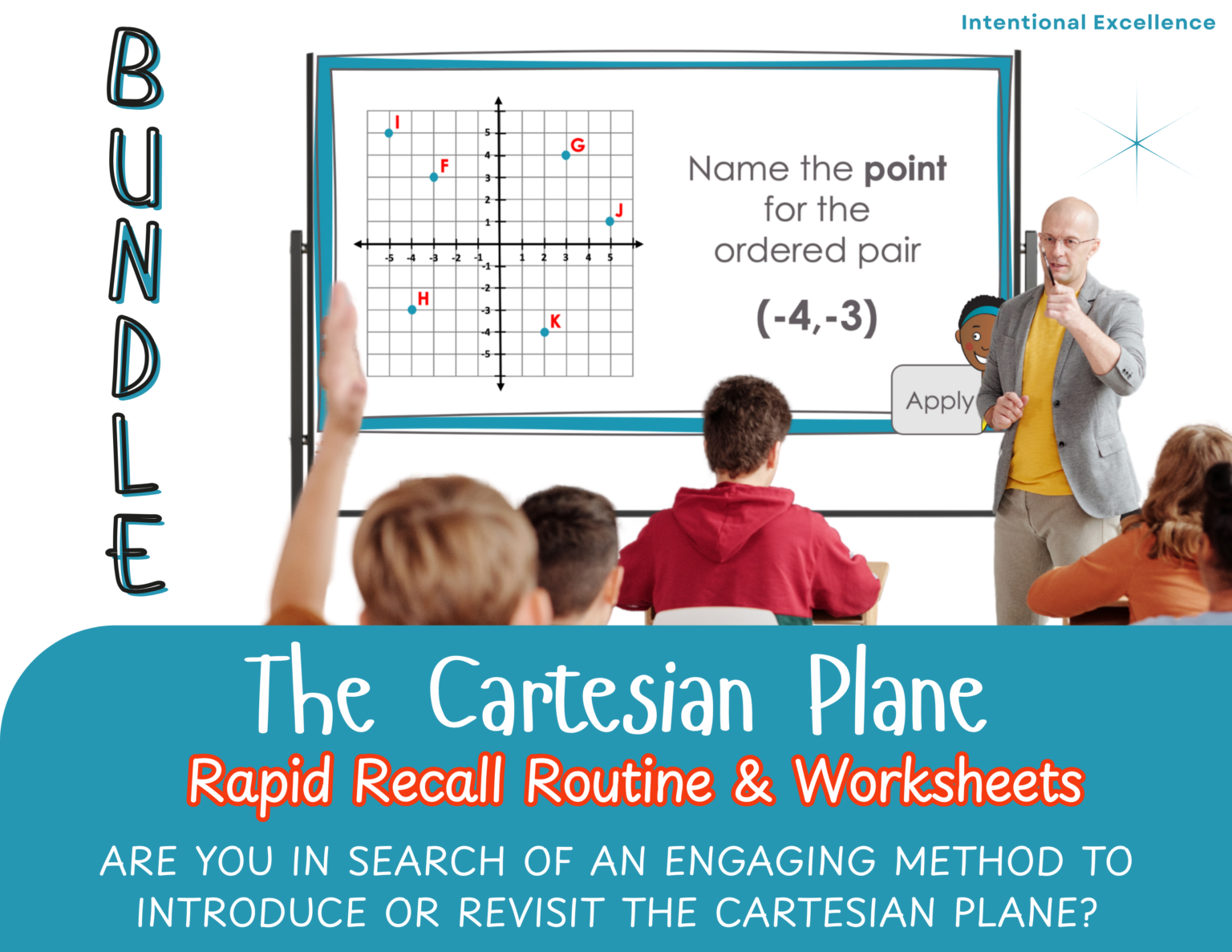 Cartesian Plane Coordinate System Plotting Points Warm Up Worksheets ...