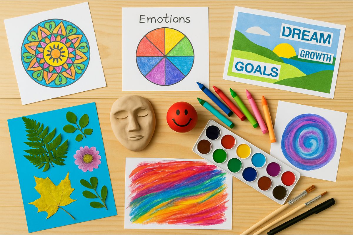 30 Engaging Art Therapy Activities for Students in the Classroom ...