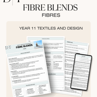 HSC Textiles MTP & Study checklist - Teacher Professional Development