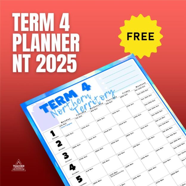 Free School Term Planner - Teacher Professional Development