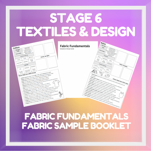 Fabric Fundamentals, Student Resource Booklet - Teacher Professional ...