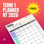 Free School Term Planner - Teacher Professional Development