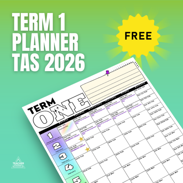Free School Term Planner - Teacher Professional Development
